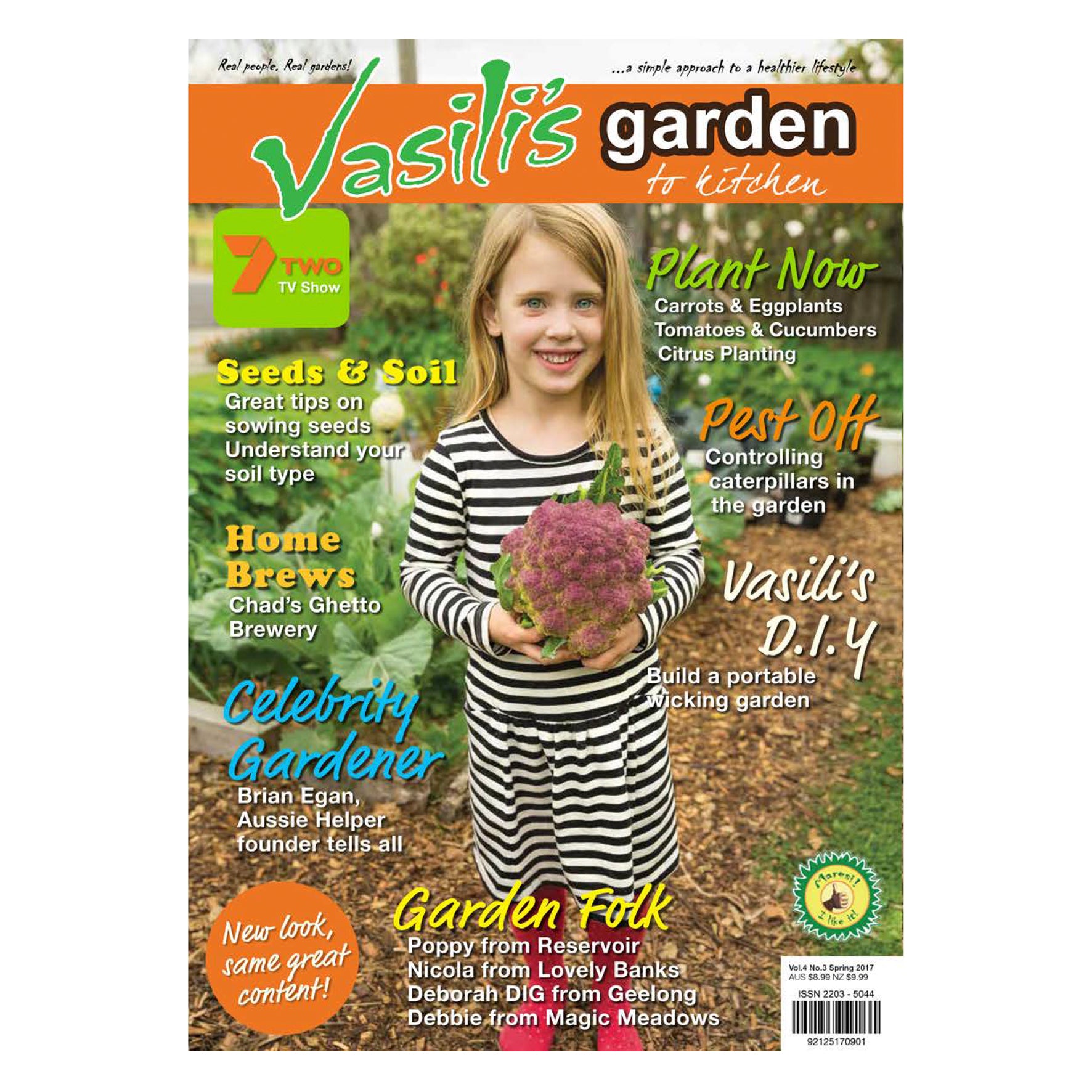 Vasili's Garden to Kitchen Magazine EBOOK - Issue 15 - Spring 2017 - D