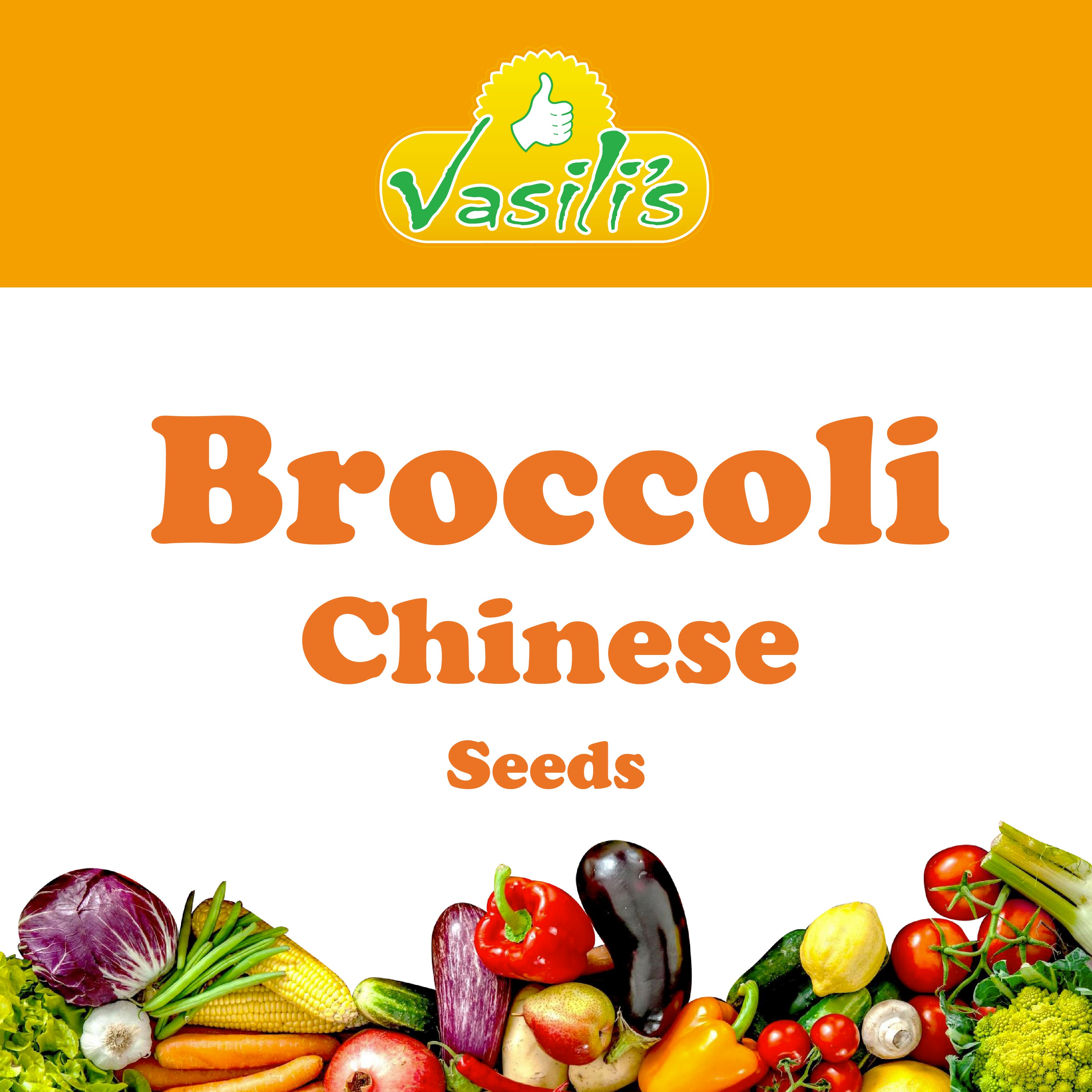 Broccoli Chinese Seeds – Vasili's Garden