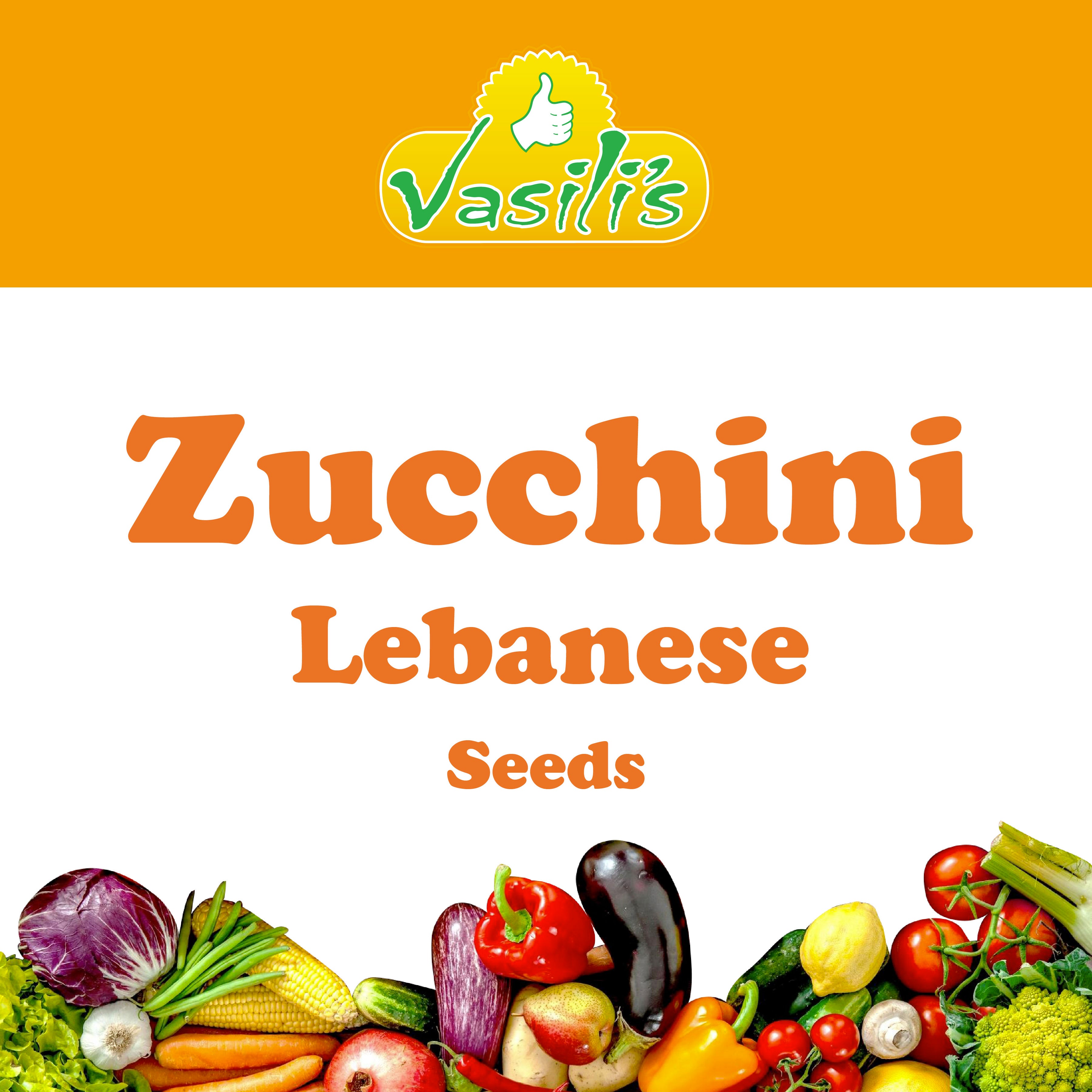 Zucchini Lebanese Seeds – Vasili's Garden