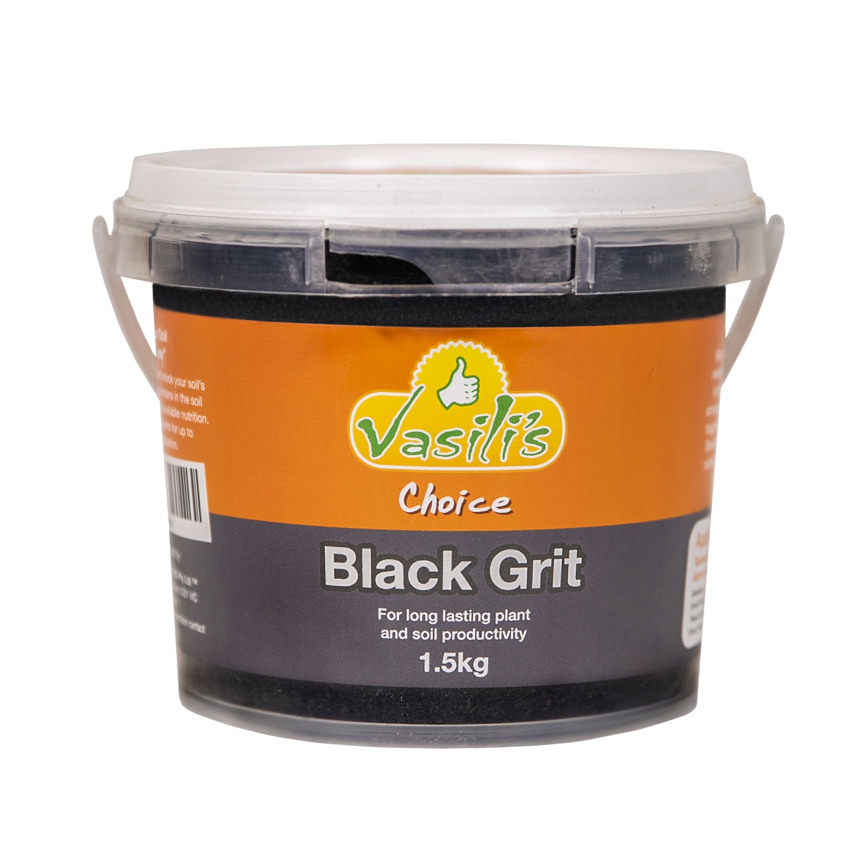 Black Grit 1.5kg – Vasili's Garden