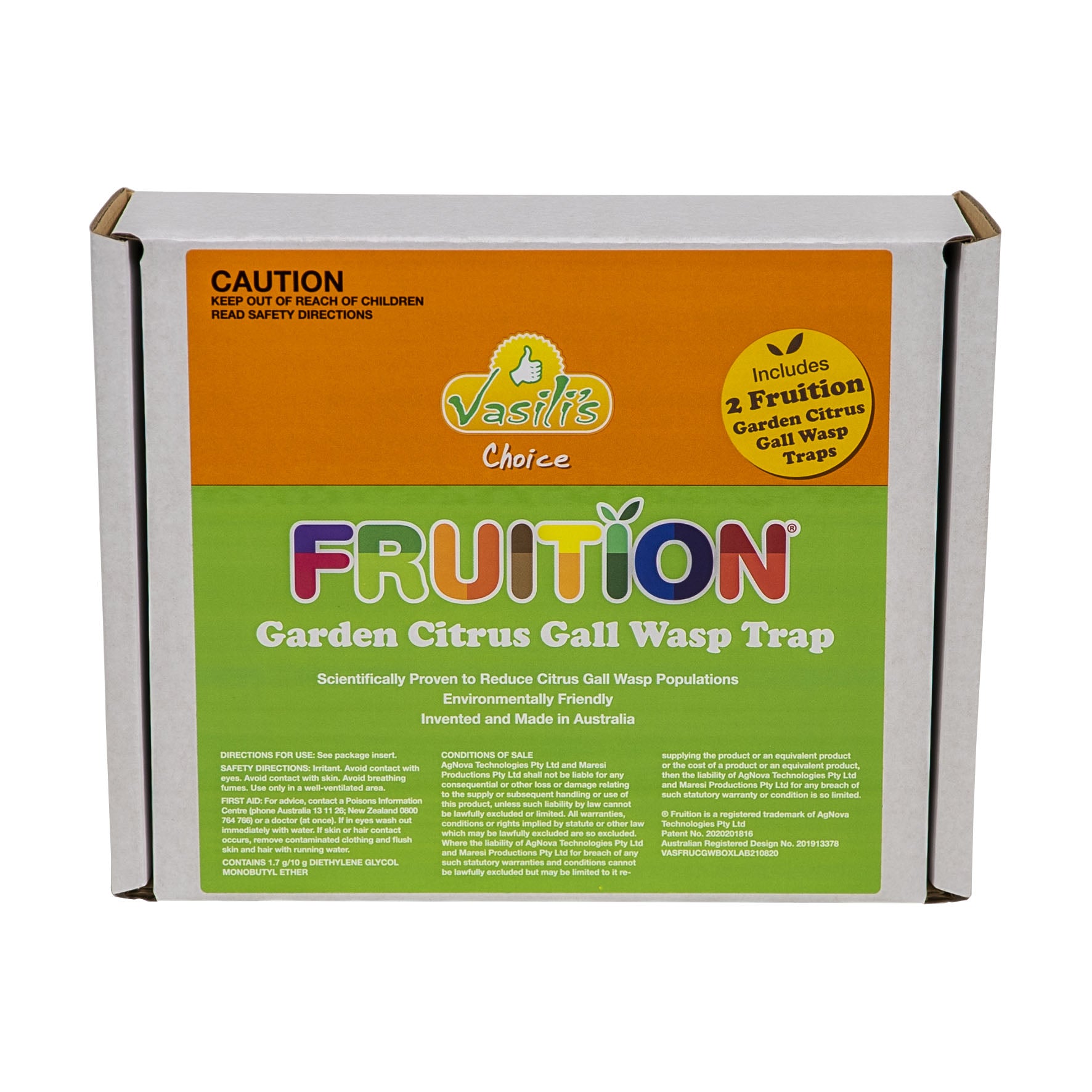 Citrus Gall Wasp Trap 'Fruition' – Vasili's Garden