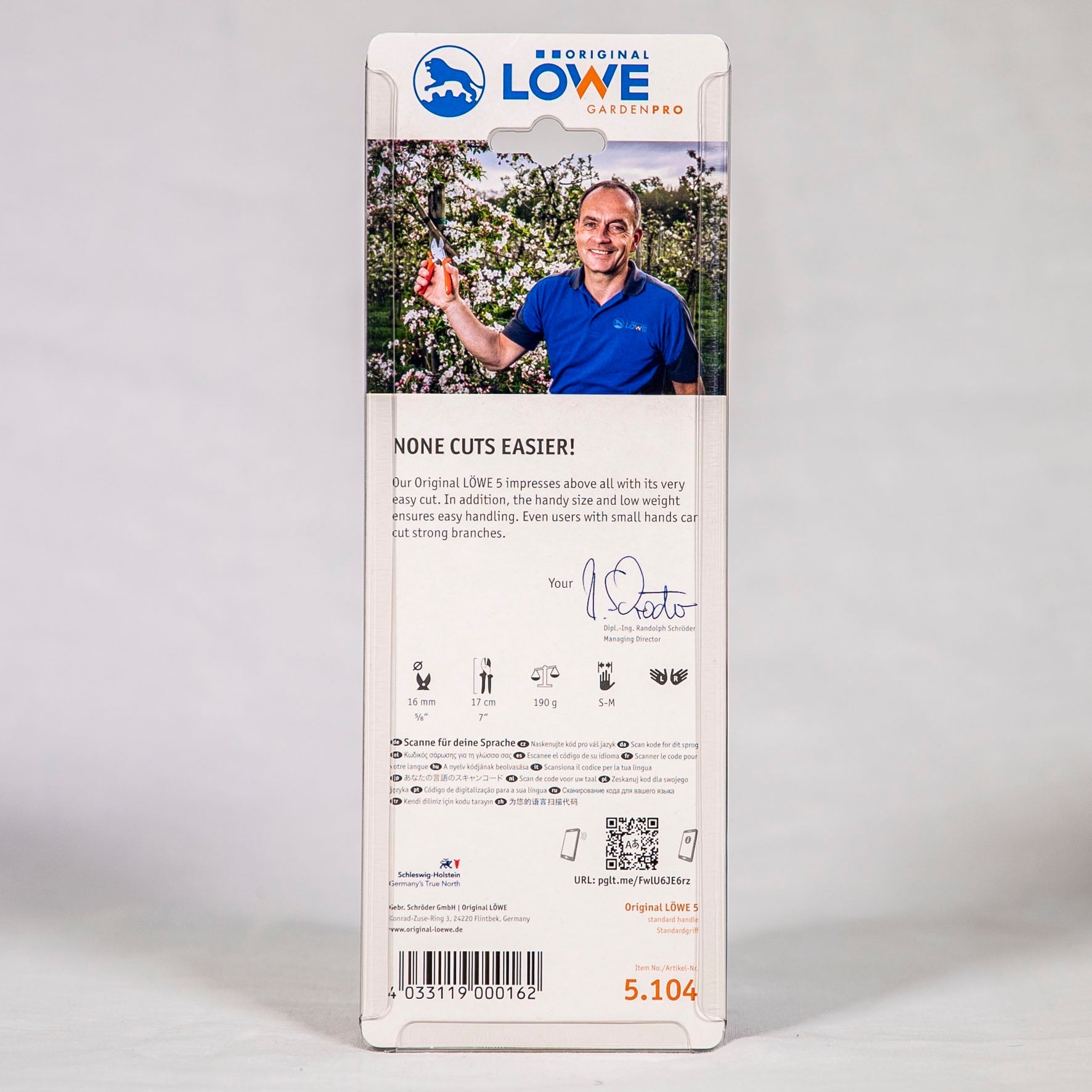 LOWE No5 Small Anvil Pruner – Vasili's Garden