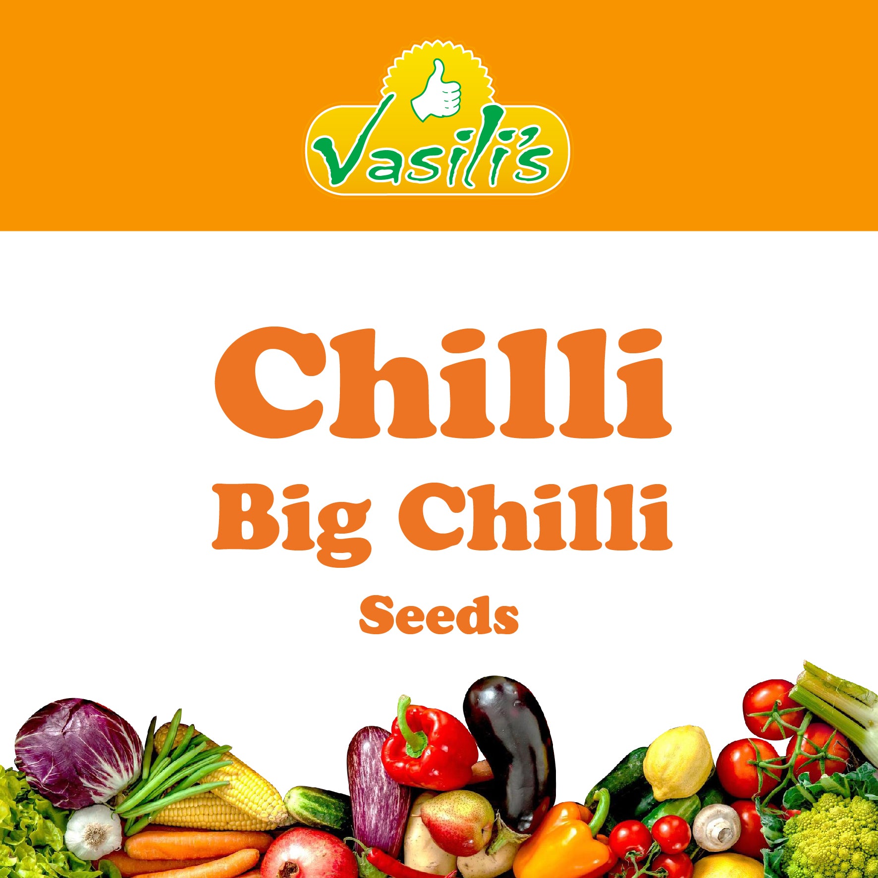 Chilli Big Chilli Seeds – Vasili's Garden