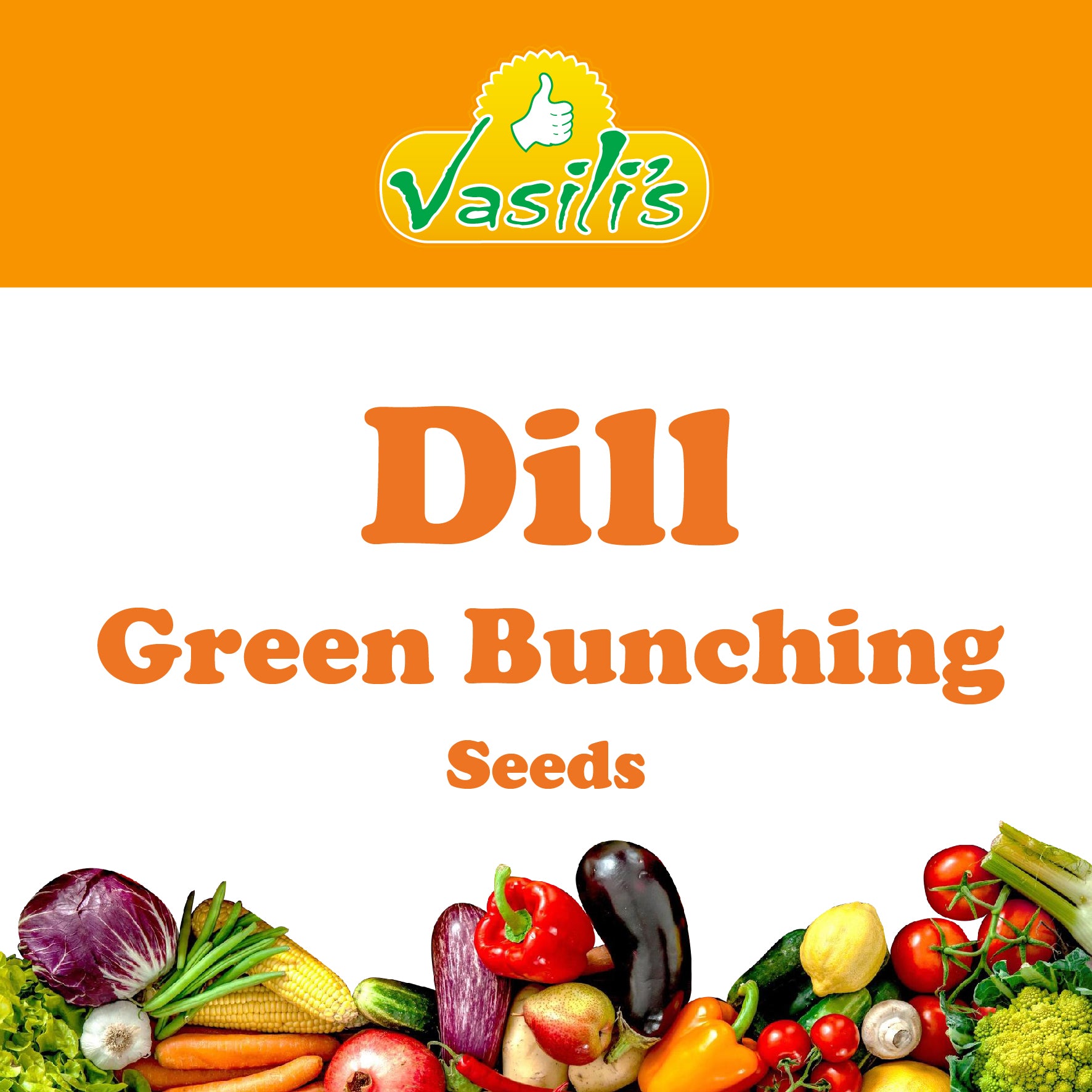 Dill Green Bunching Seeds – Vasili's Garden