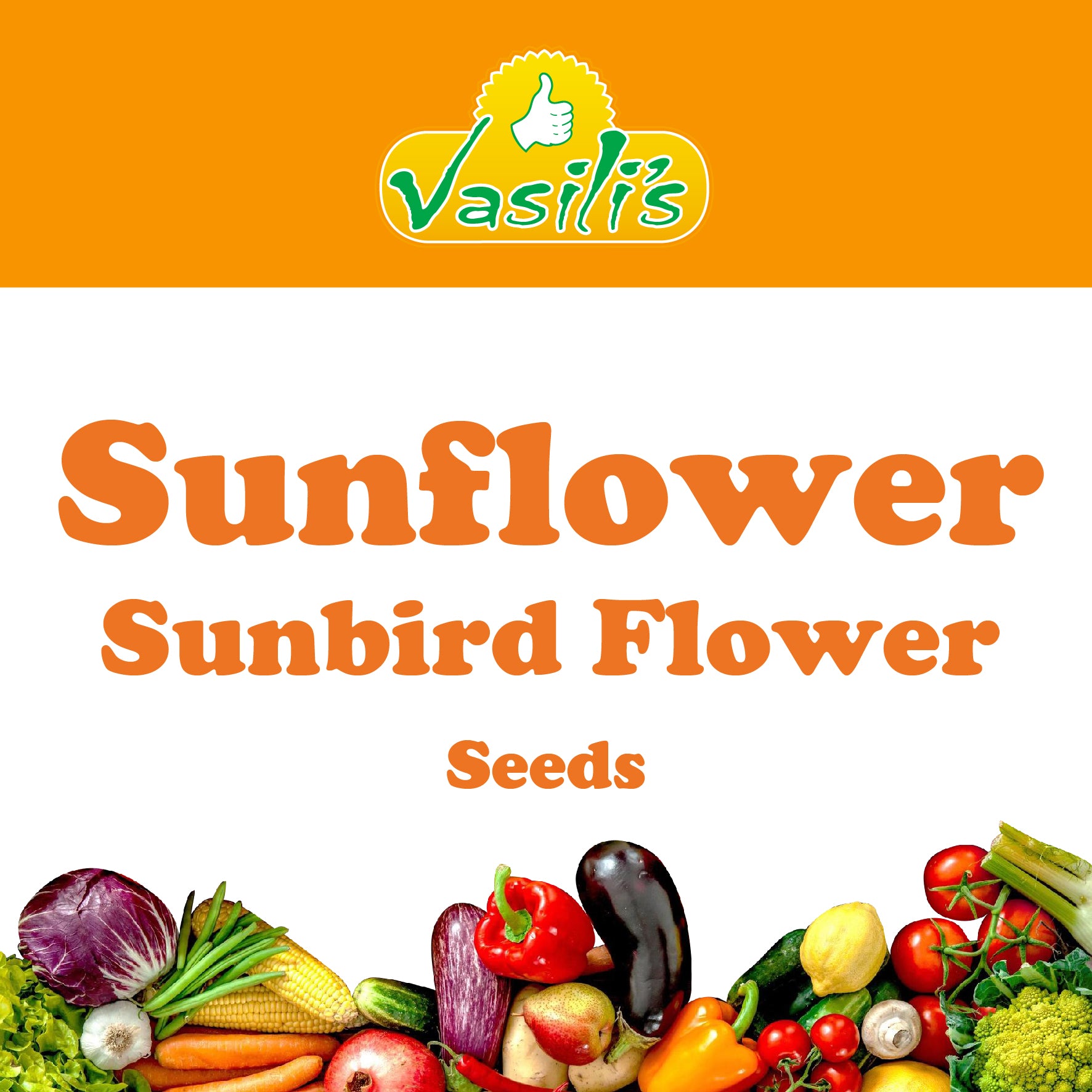 Sunflower Sunbird Flower Seeds – Vasili's Garden
