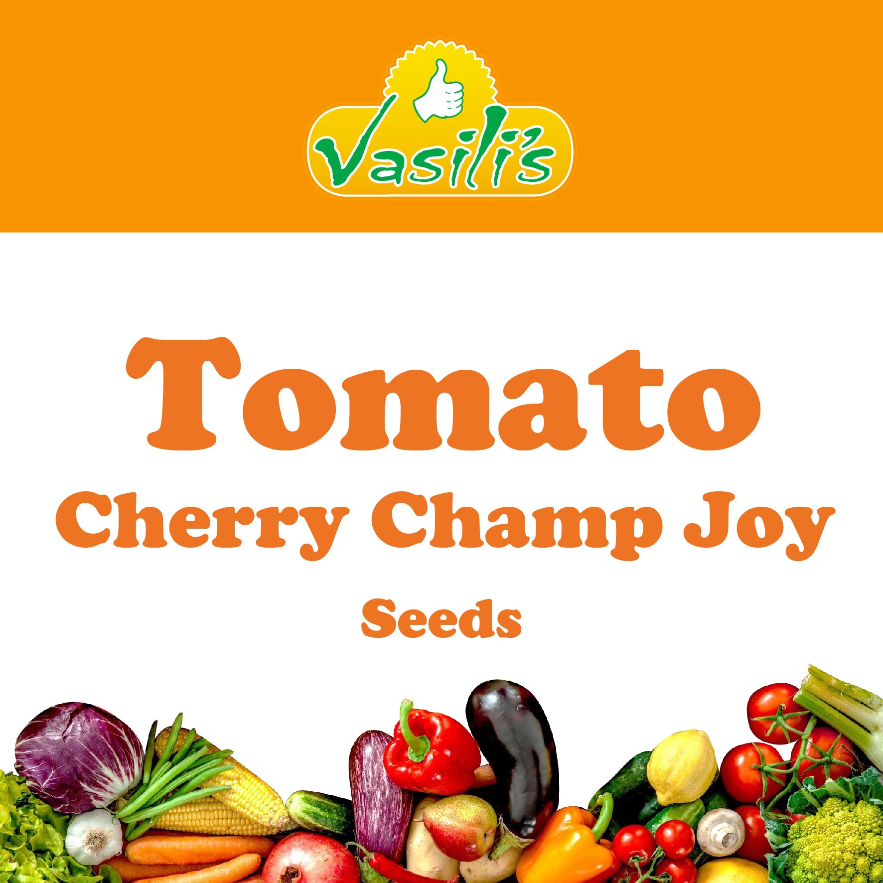 Tomato Cherry Champ Joy Seeds – Vasili's Garden