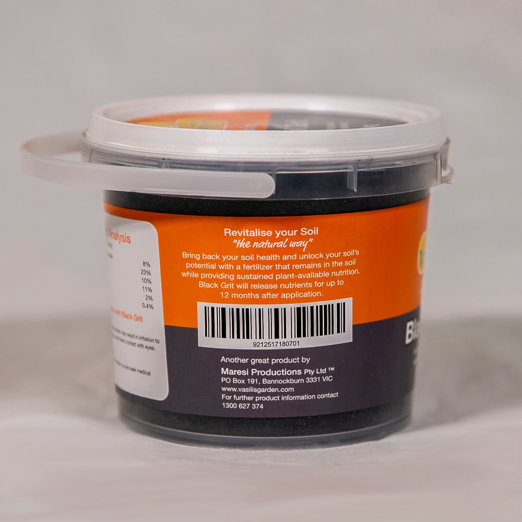 Black Grit 1.5kg – Vasili's Garden