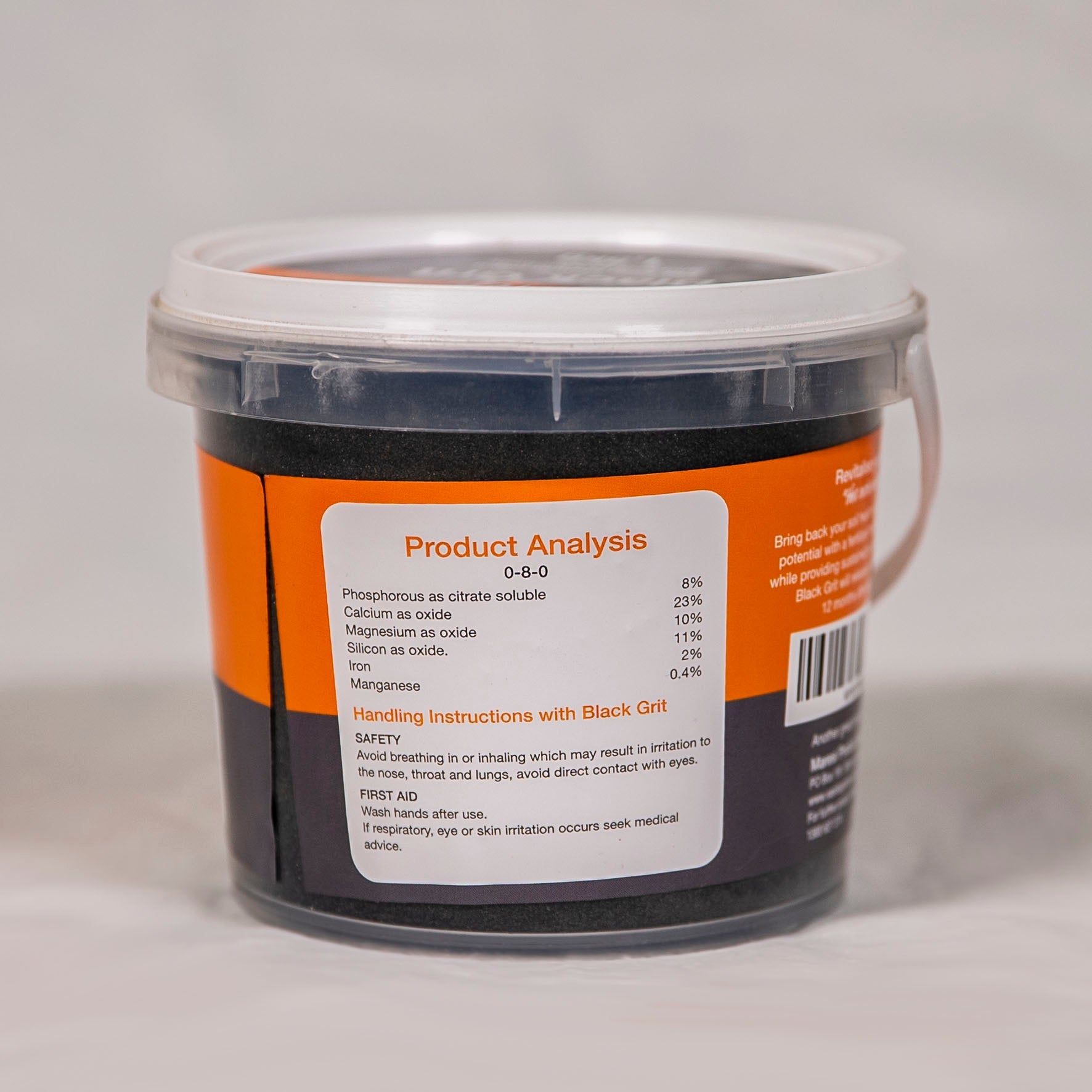 Black Grit 1.5kg – Vasili's Garden