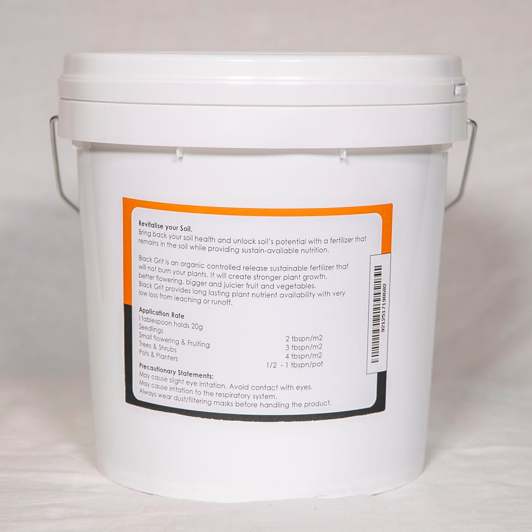 Black Grit 18kg – Vasili's Garden