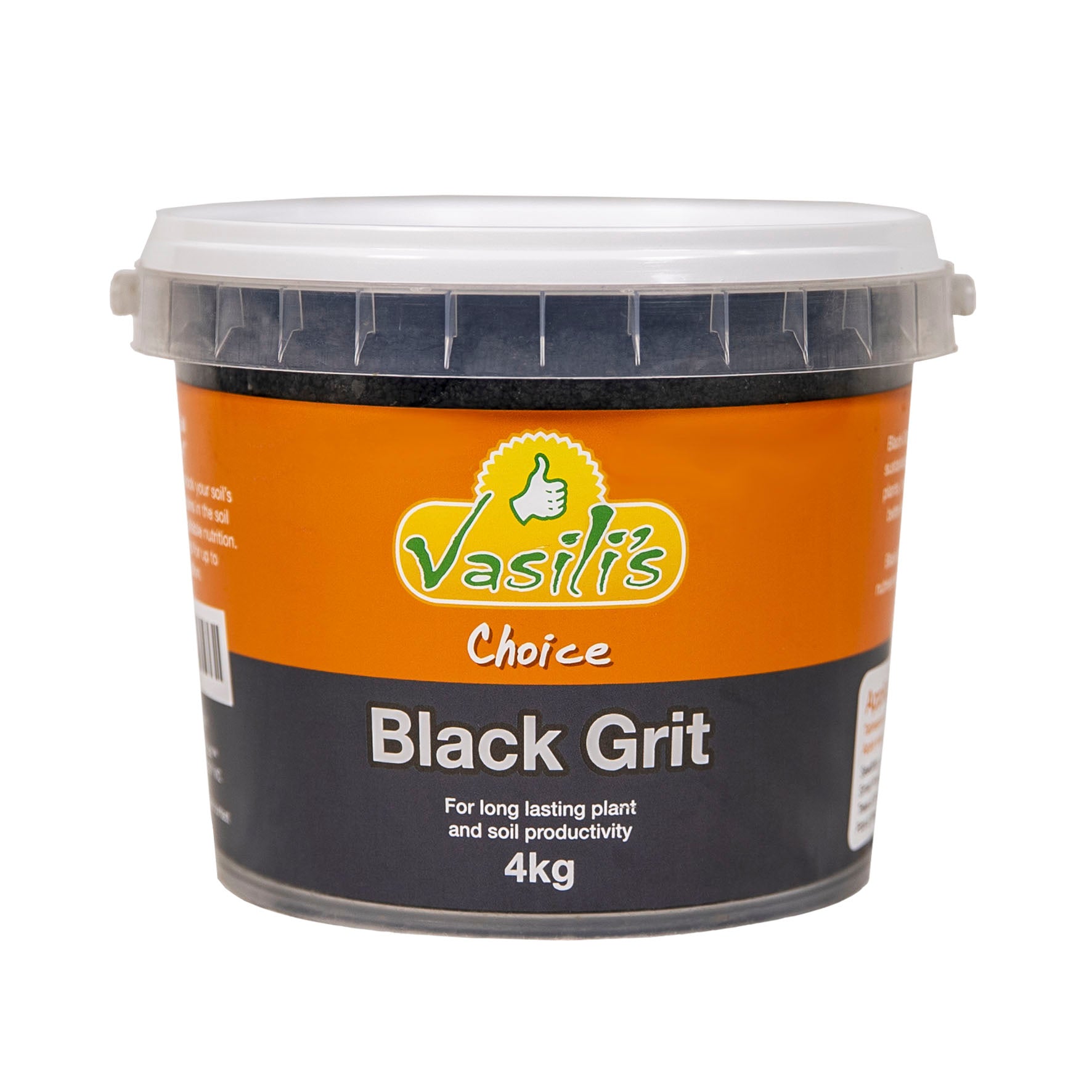 Black Grit 4kg – Vasili's Garden